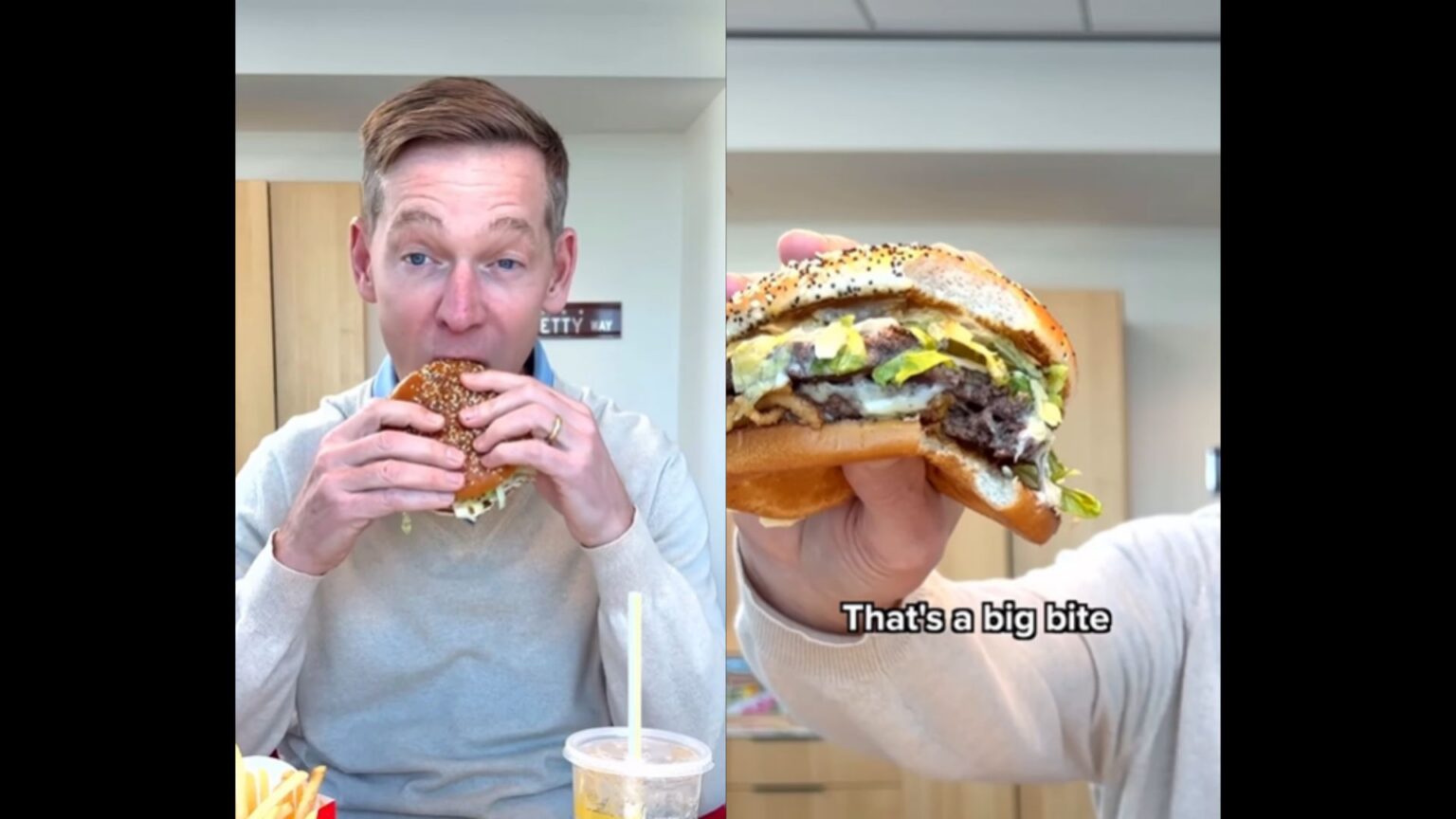 'That Was the Smallest First Bite I've Ever Seen,' McDonald's CEO ...